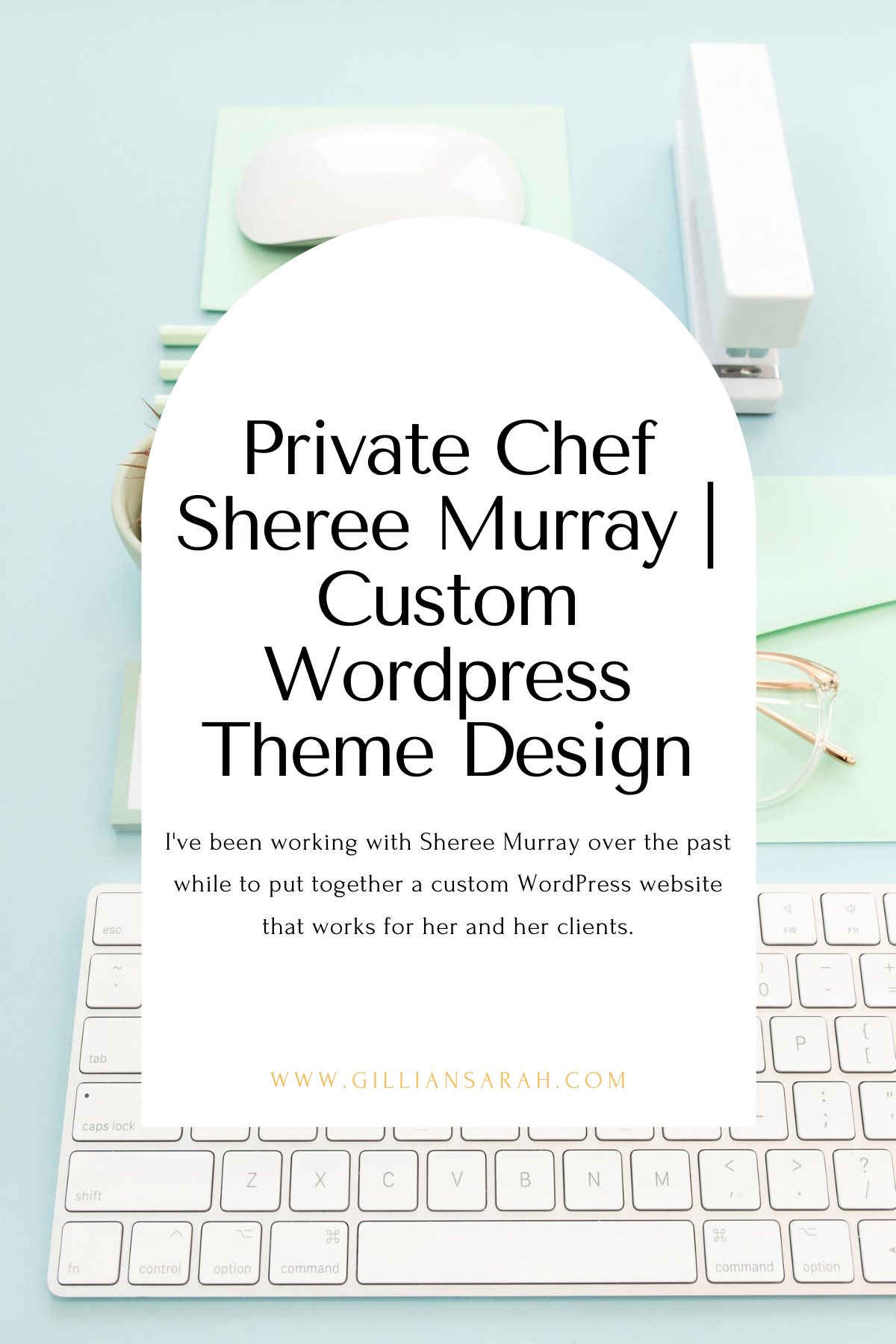 Private Chef Sheree Murray | Custom Wordpress Theme Design