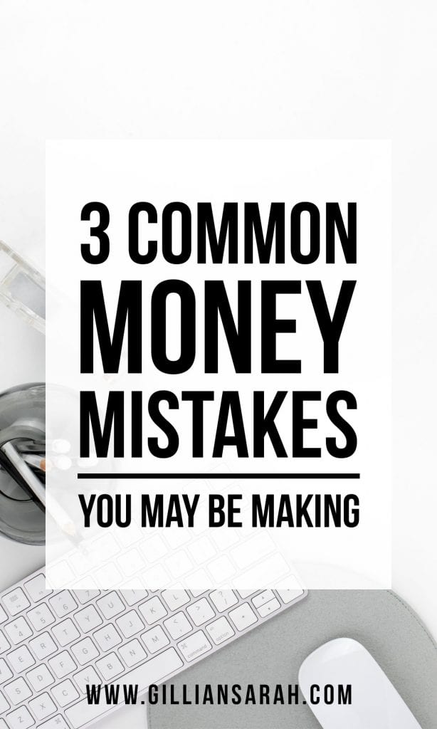 3 Common Small Business Money Mistakes you may be making
