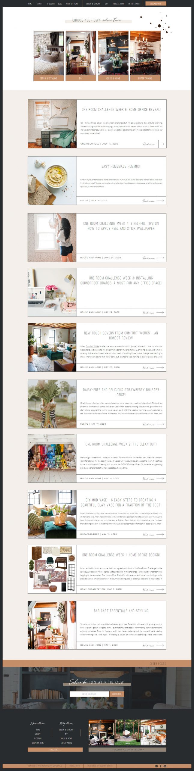 The Farmhouse Life - Lifestyle & Decor Blog - Gillian Sarah