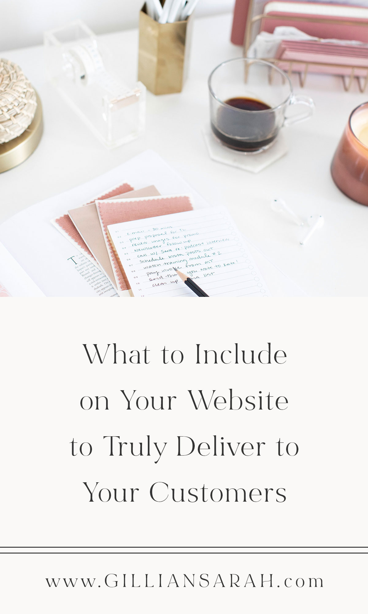 What to Include on Your Website to Truly Deliver to Your Customers