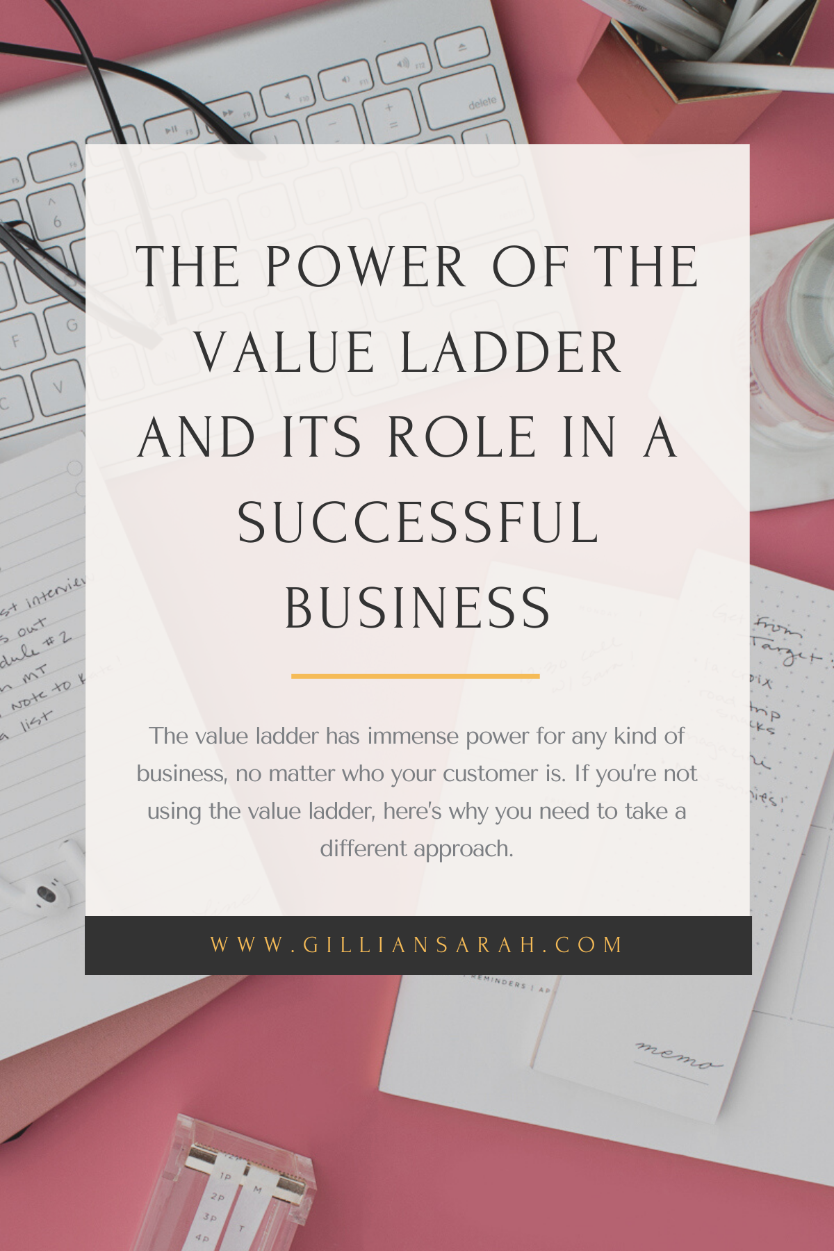 The Power of the Value Ladder and its Role in a Successful Business