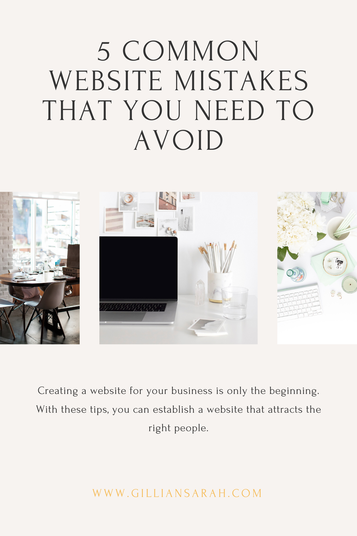 5 Common Website Mistakes That You Need to Avoid