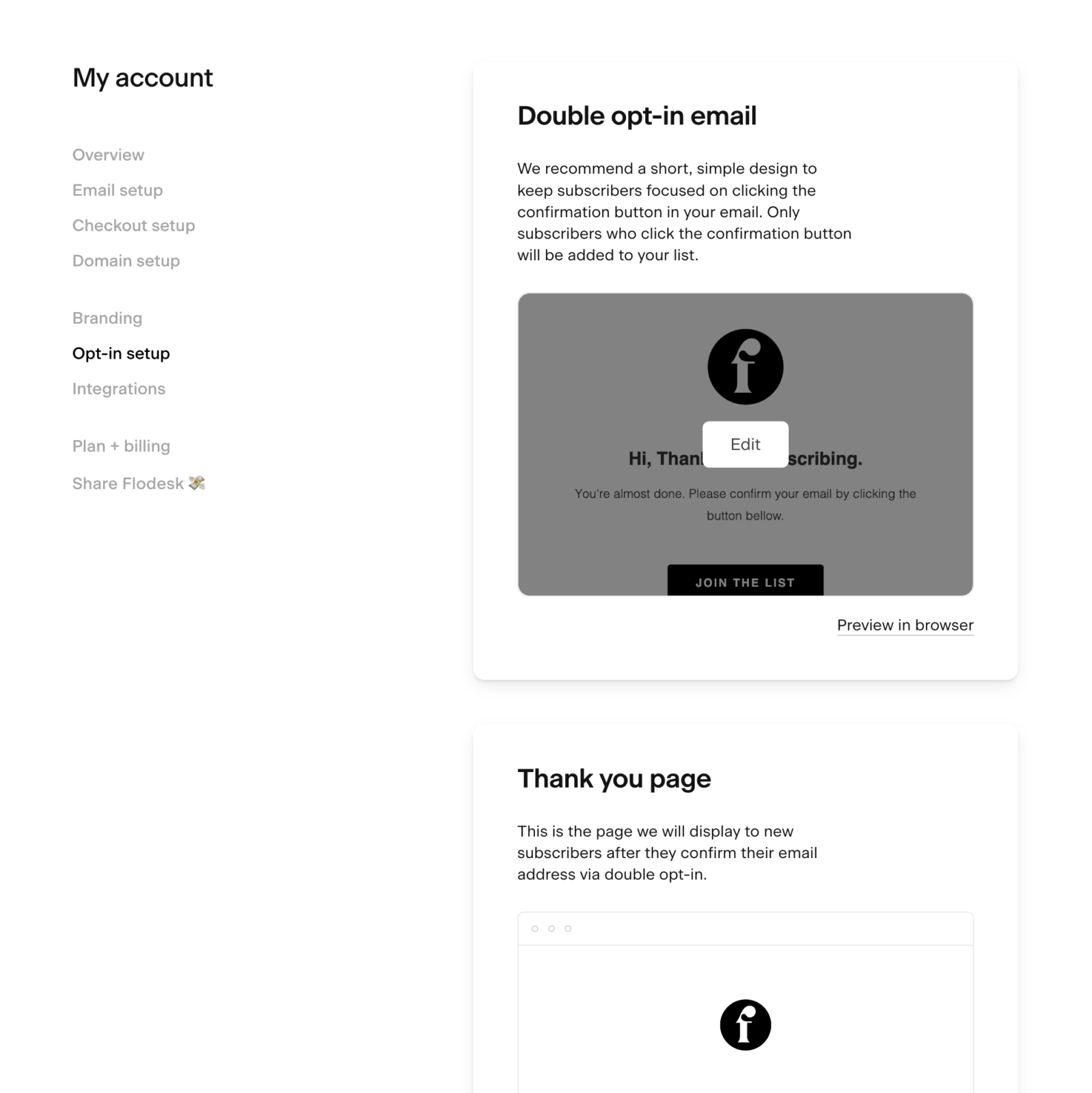 Setting Up Double Opt-In Confirmation Emails in Flodesk - Gillian Sarah