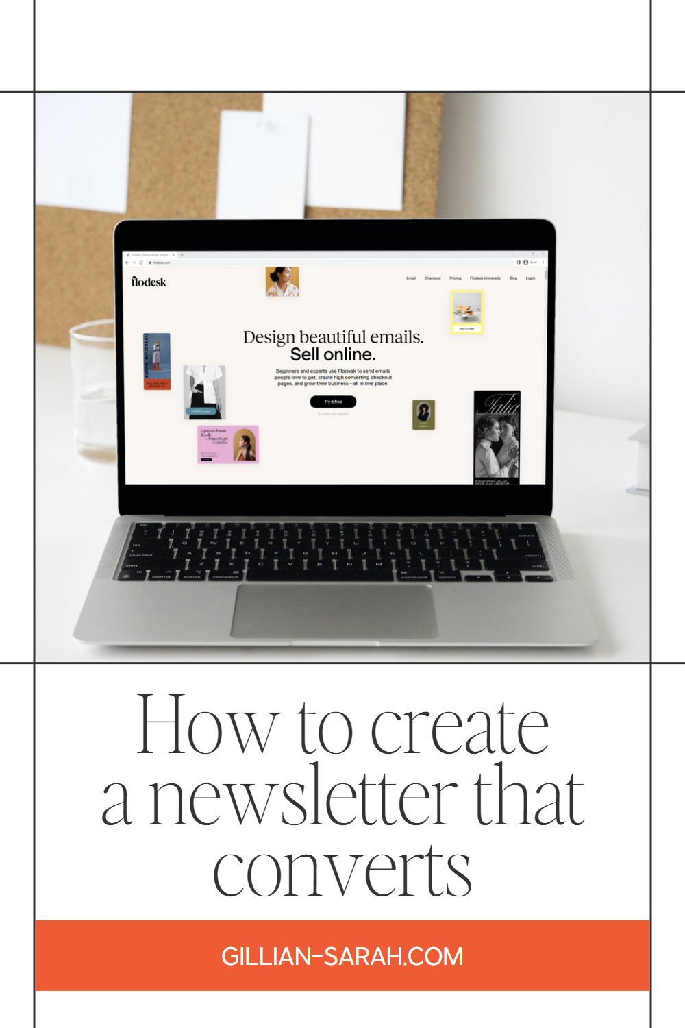 How to Set Up a Successful Newsletter on Flodesk - Gillian Sarah