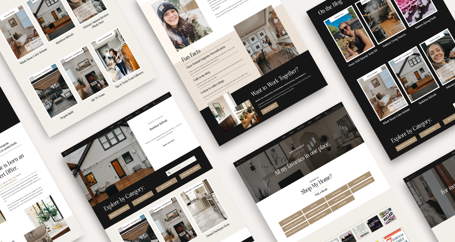 Florence Revival Blog & Branding Makeover | DIY Home Influencer